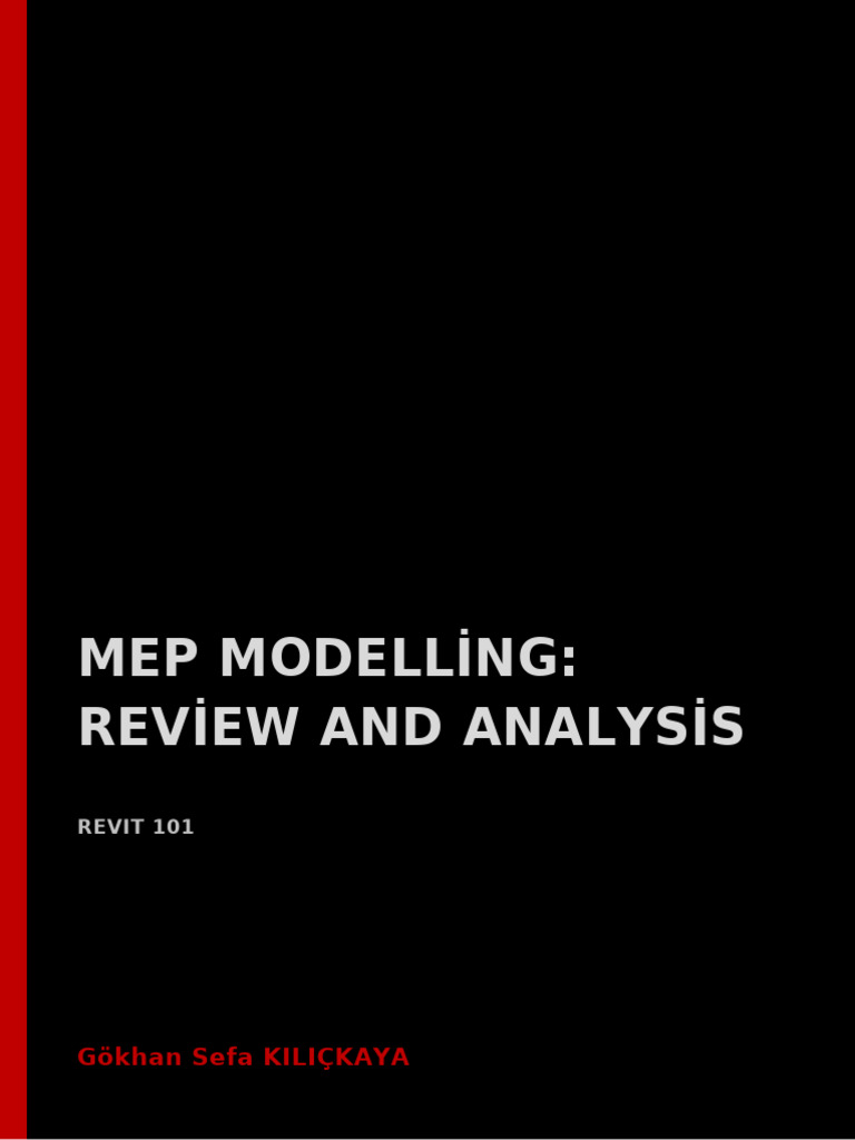 MEP Modelling Review and Analysis | PDF