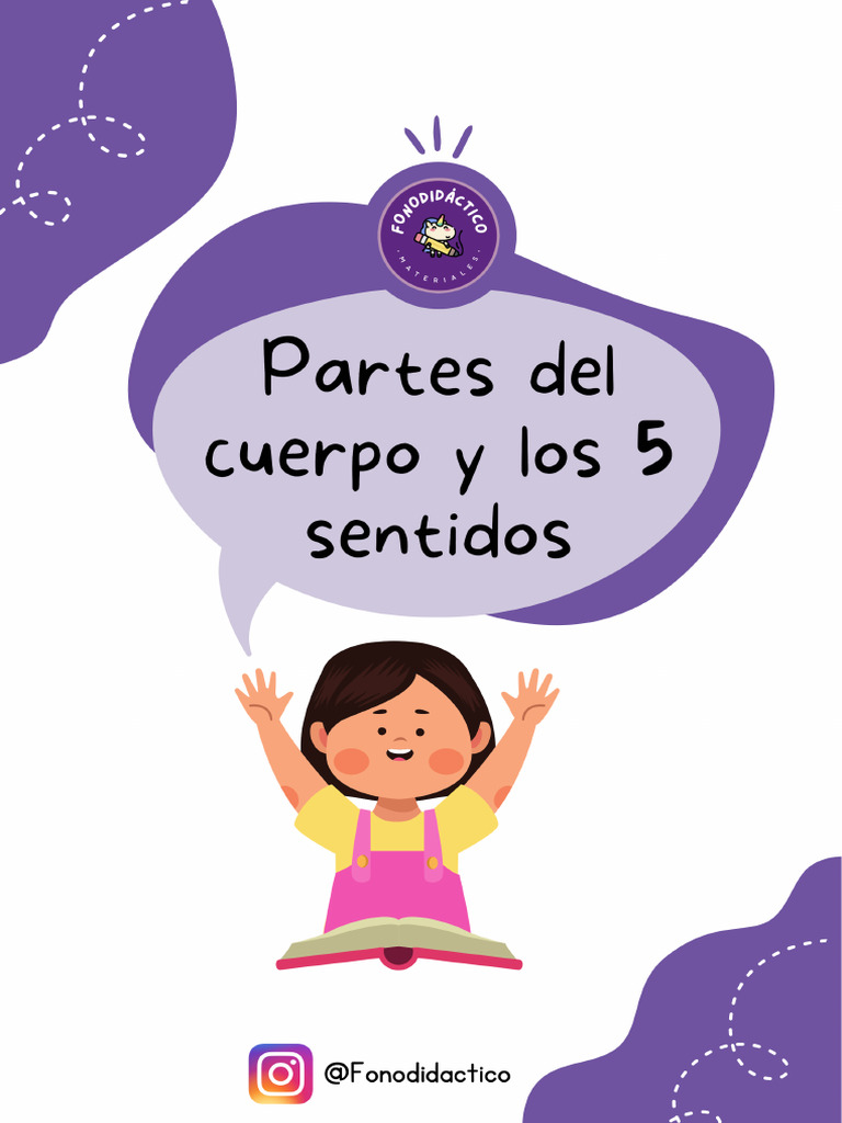Cuadernillo Partes Del Cuerpo y Los 5 Sentidos | PDF