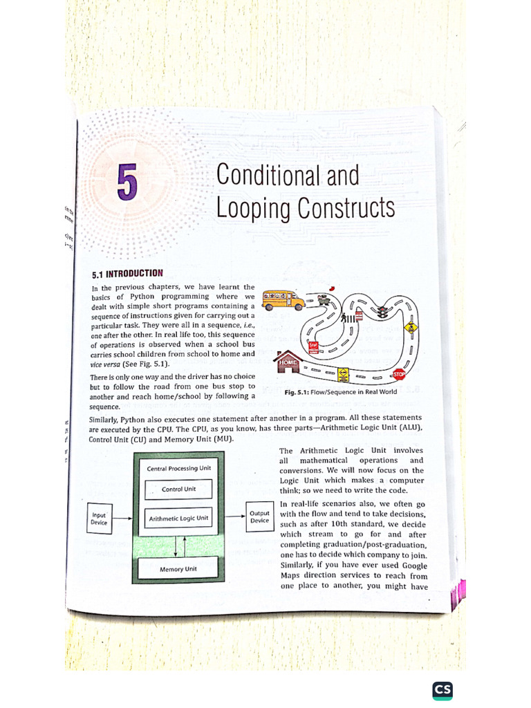 Chap 5 Conditional and Looping Constructs | PDF Chap 5 Conditional and Looping Constructs | PDF