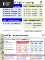 English Language Paper 2 Guide | PDF | Argument | Adverb