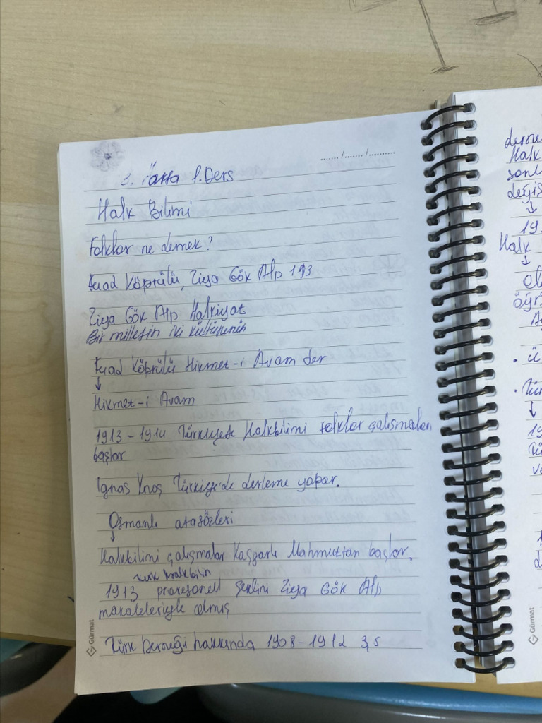 Halk Bilimi Nots | PDF