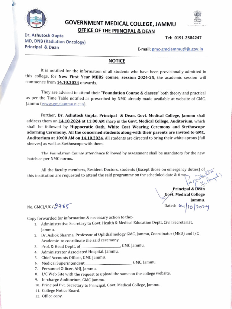 First Year Mbbs 2024 25 Pdf