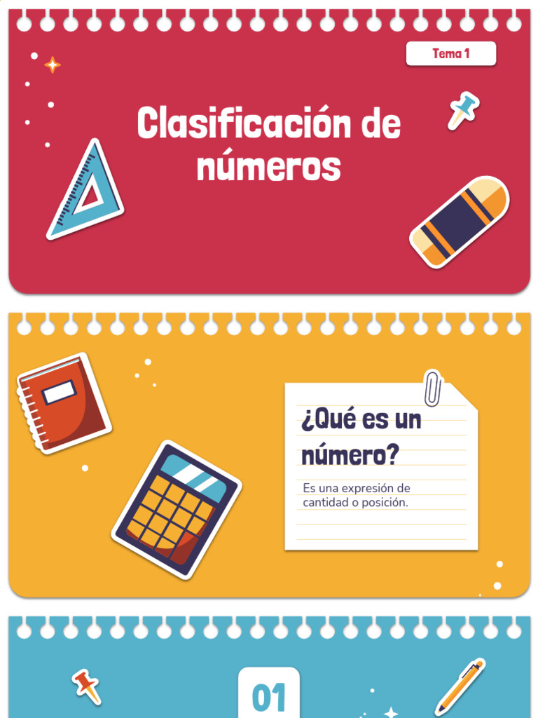 Clasificación de Números | PDF | Números | División (Matemáticas)