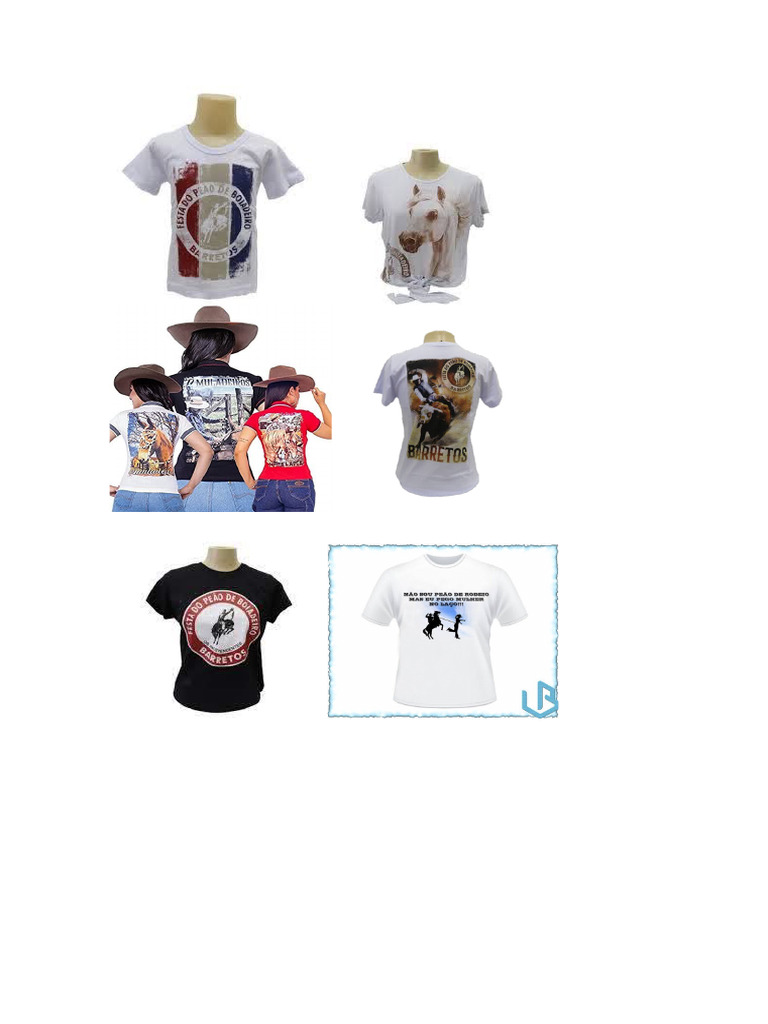 sugestão camisetas | PDF
