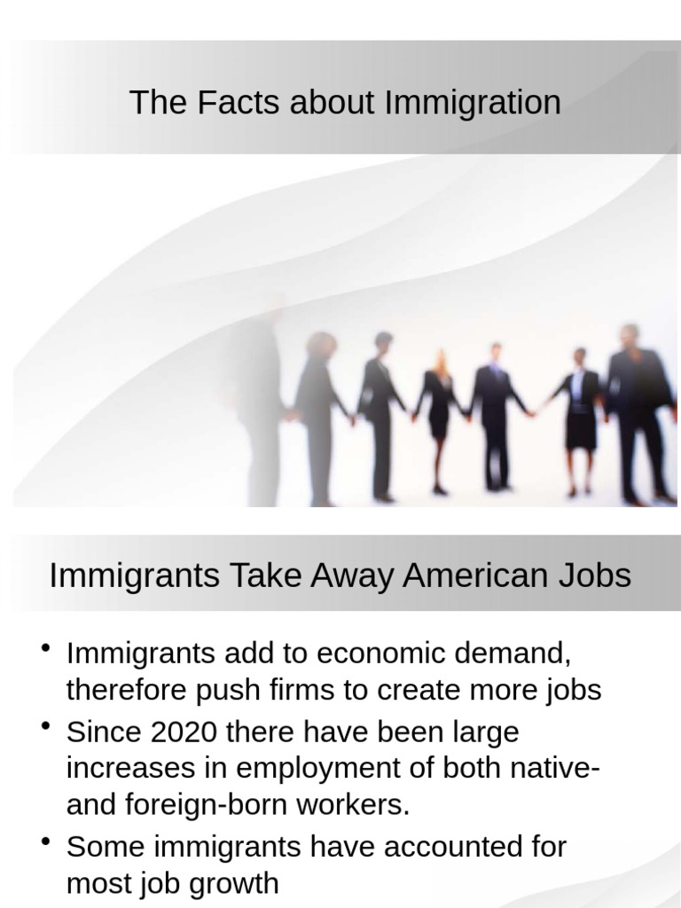 Immigration's Economic Impact | PDF | Immigration | Illegal Immigration ...