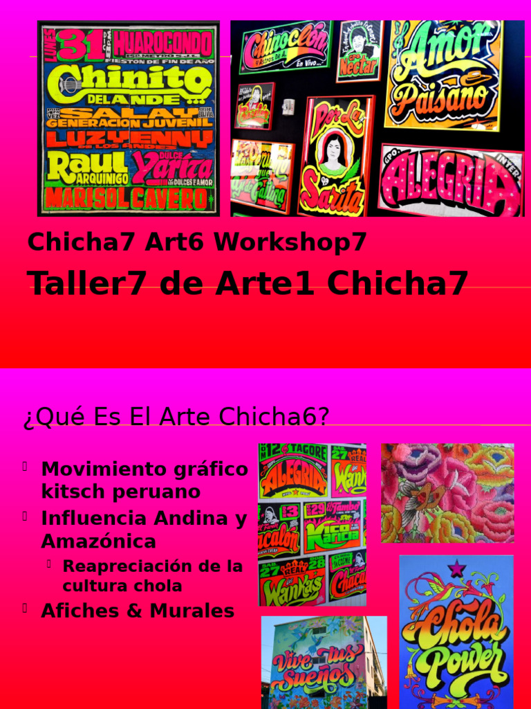 Arte Chicha - Expo v2 | PDF