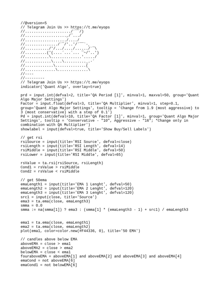 Quant Algo | PDF | Mathematics | Applied Mathematics