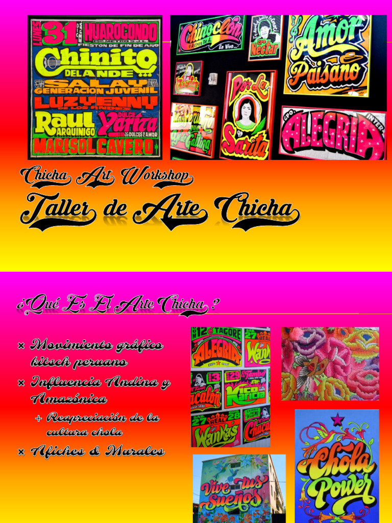 Arte Chicha - Expo v2 | PDF | Hogar, jardinería y bricolaje | Arte