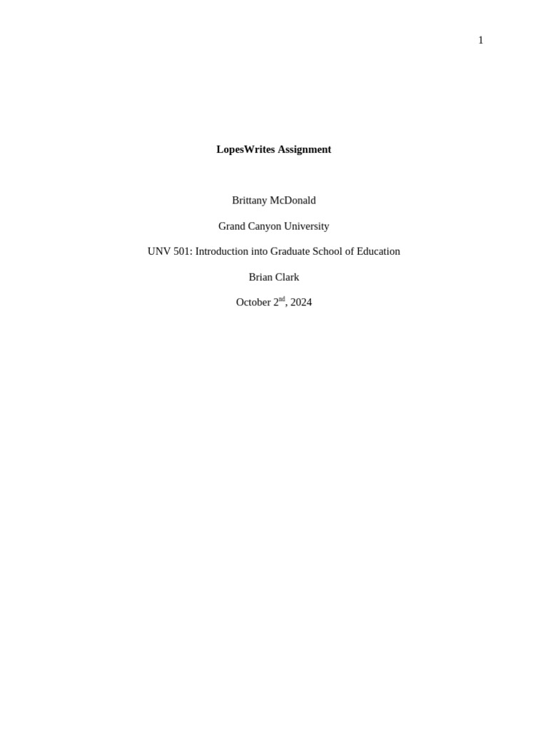 LopesWrite Summary | PDF | Plagiarism | Turnitin