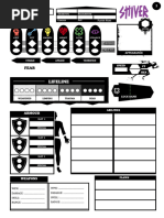 Lancer Combat Actions Cheat Sheet | PDF | Military Technology