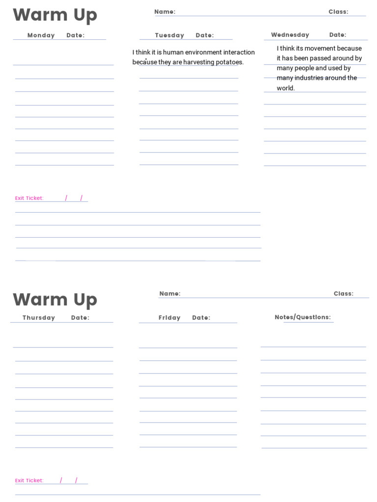 Virgil Carvajal - Warm Up Digital | PDF