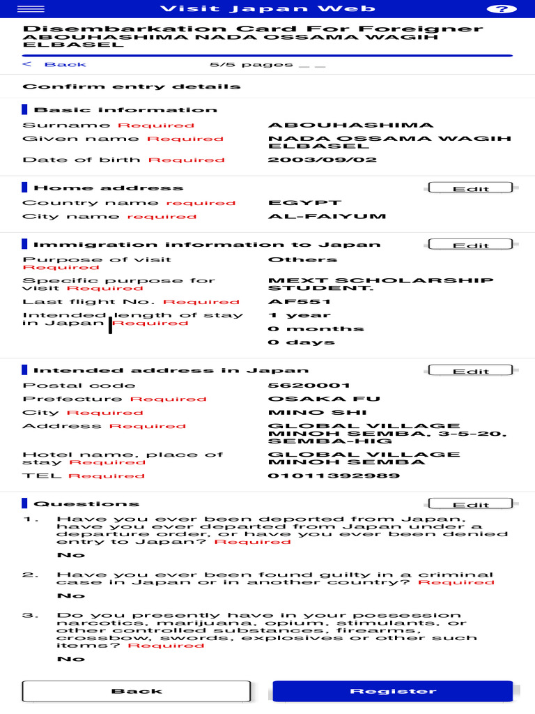 Travel VJW Documents | PDF