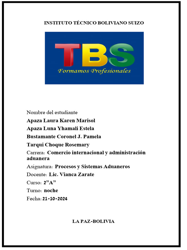 Códigos de Aduana | PDF