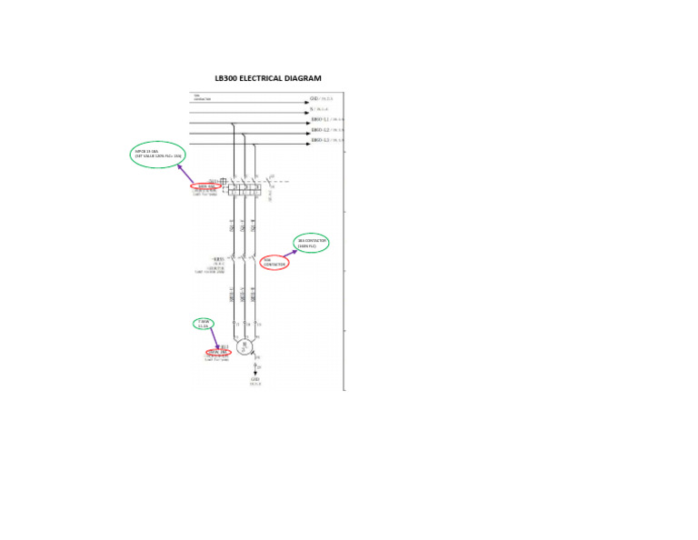 LB300 Electric Diagram | PDF