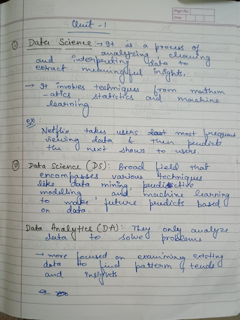 Ds Unit 1 + Unit 2 | PDF