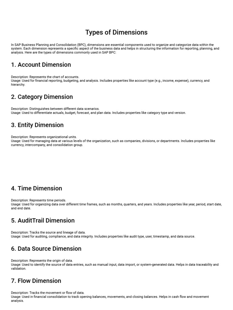 Intercompany Dimension in SAP BPC | PDF | Data | Business