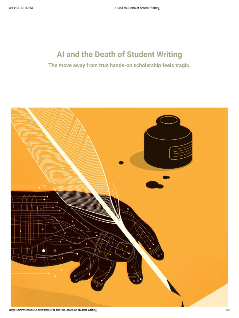 AI's Impact on Student Writing Quality | PDF | Artificial Intelligence ...