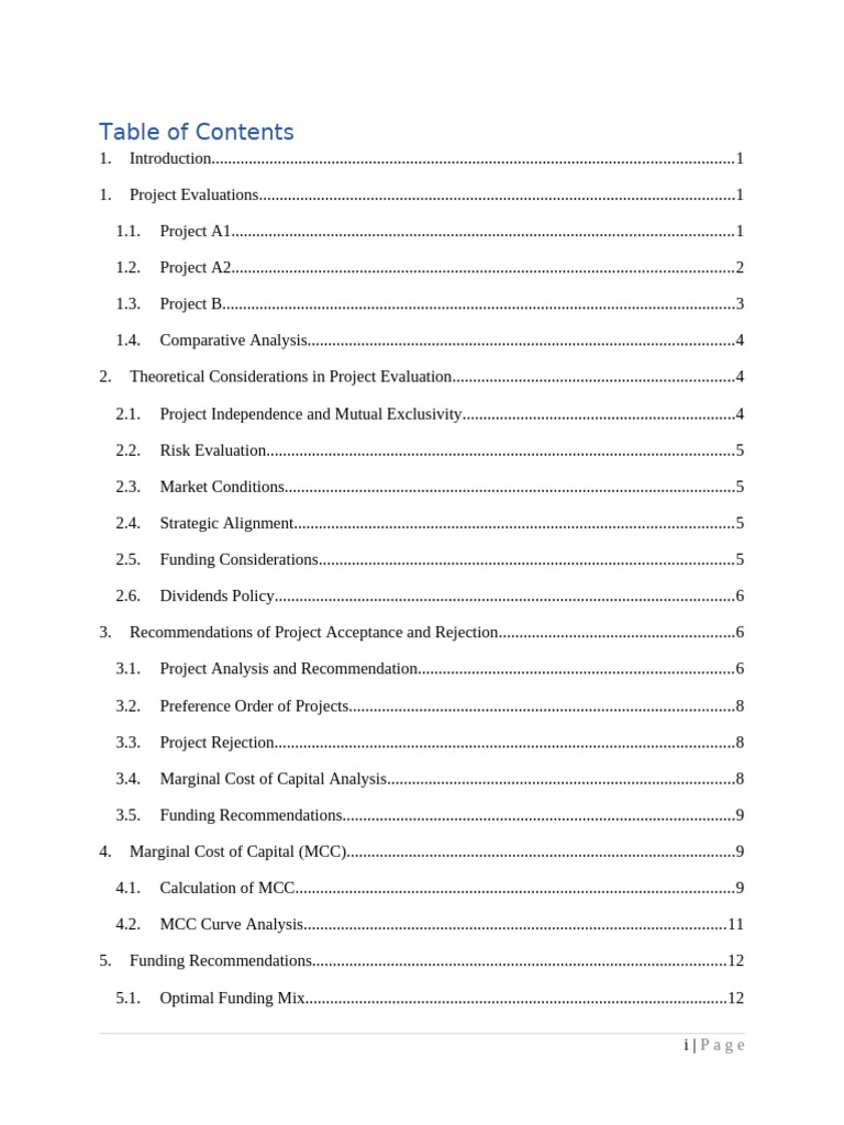 Project A1, Project A2, and Project B | PDF | Net Present Value | Internal Rate Of Return