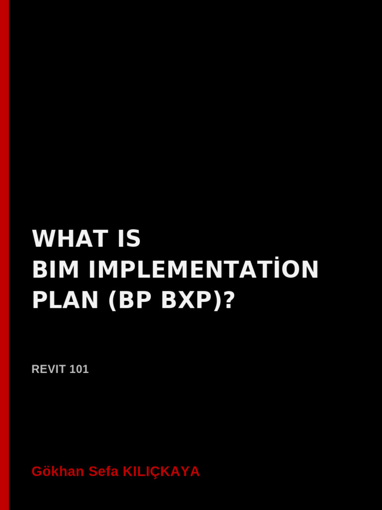 What Is The BIM Implementation Plan (BP BXP) | PDF
