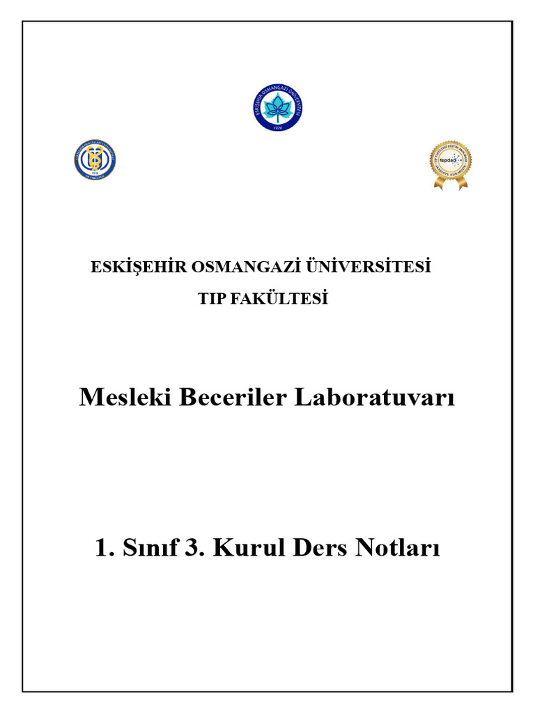 1.sınıf 3.kurul Ders Notları | PDF