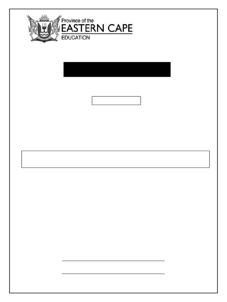 2019-Grade-11-November-Paper-1-Memorandum-Eastern-Cape-DoE-Business-Studies-English-1 | PDF ...