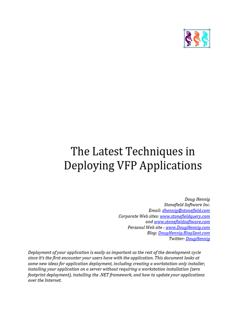 Deploying Pdf Component Object Model Installation Computer Programs