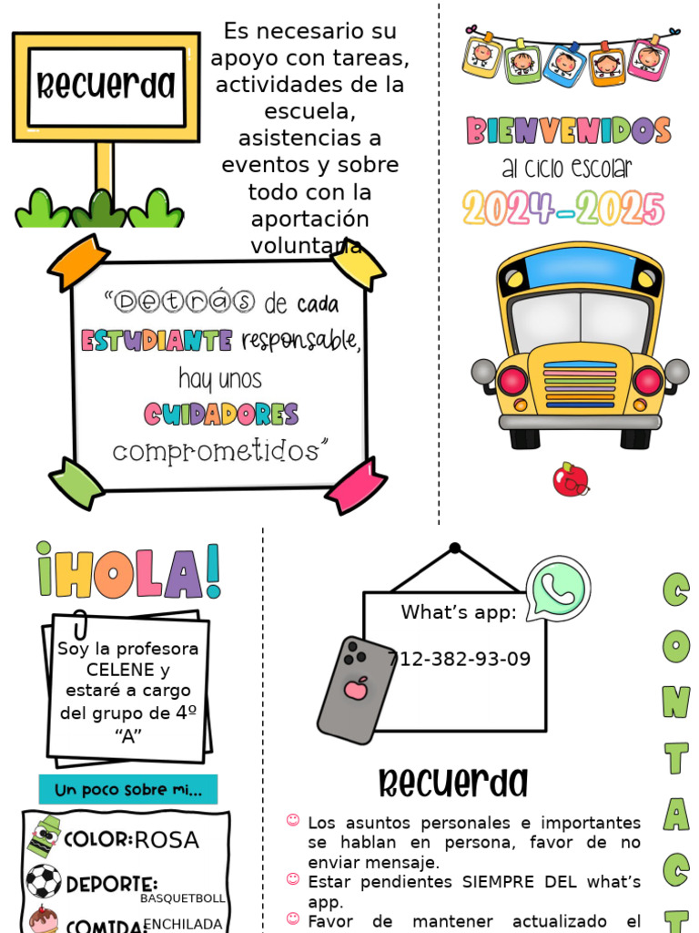 1 Flipbook Version 2 Regreso A Clases Editable | PDF