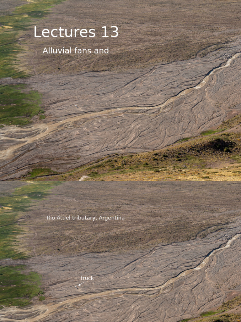 Understanding Alluvial Fans and Cones | PDF | Clastic Rock | Earth Sciences