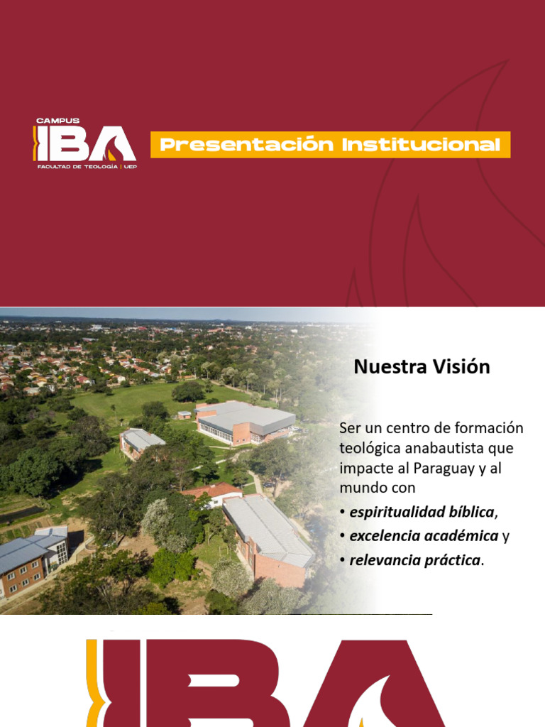 Präsentación Institucional IBA - Octubre 2024 | PDF