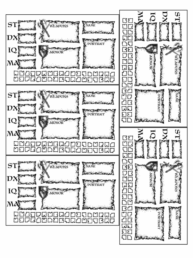 Full Sheet 3x5 Cards | PDF