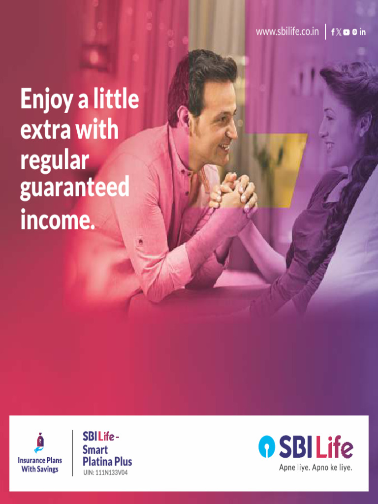 SBI Life Smart Platina Plus Overview | PDF | Insurance | Life Insurance