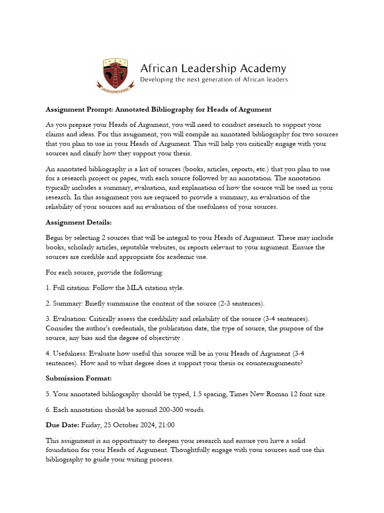 Annotated Bibliography for Argument Heads | PDF | Human Communication