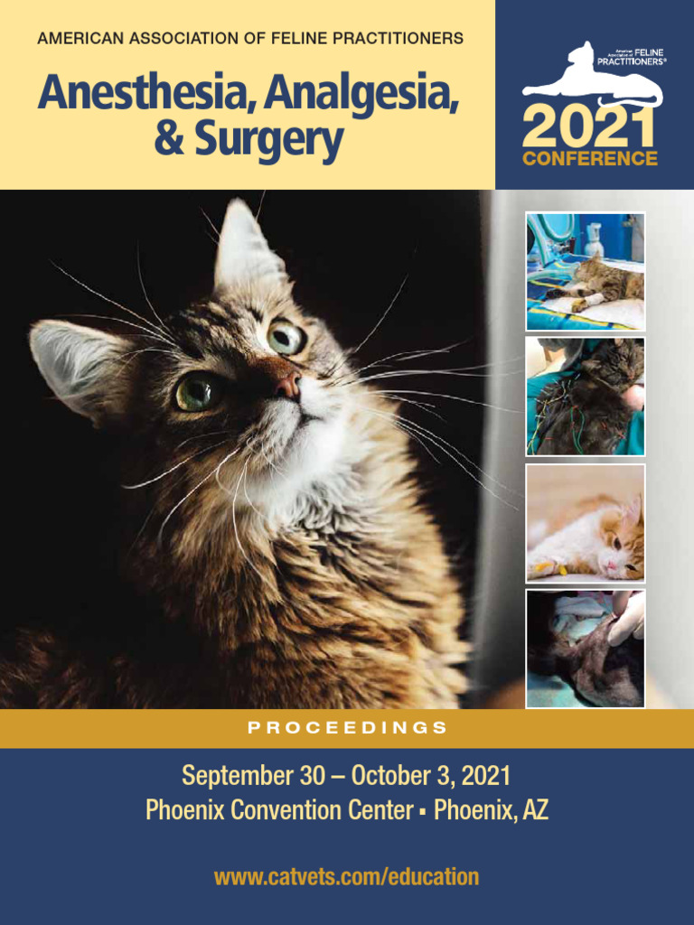 AAFP 2021 Proceedings Book SM | PDF | Anesthesia | Veterinary Medicine