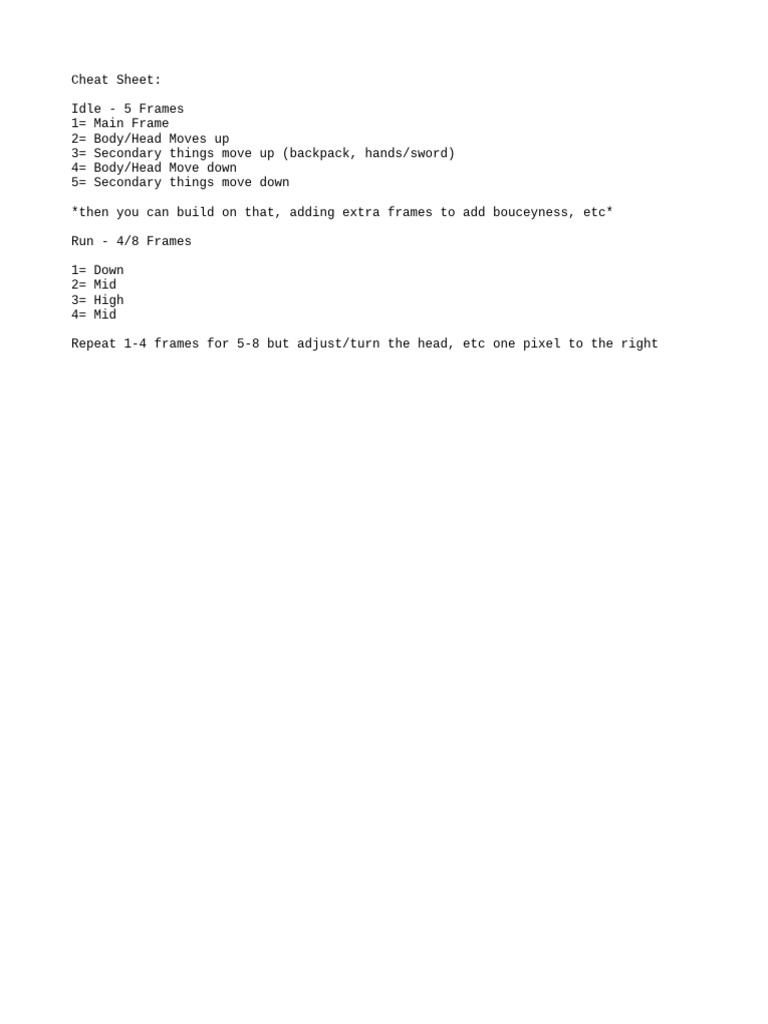 Cheat Sheet | PDF | Self-Improvement