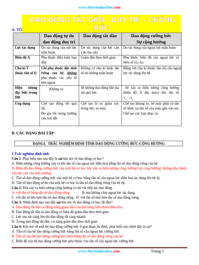 Dao Dong Tat Dan Va Dao Dong Duy Tri | PDF