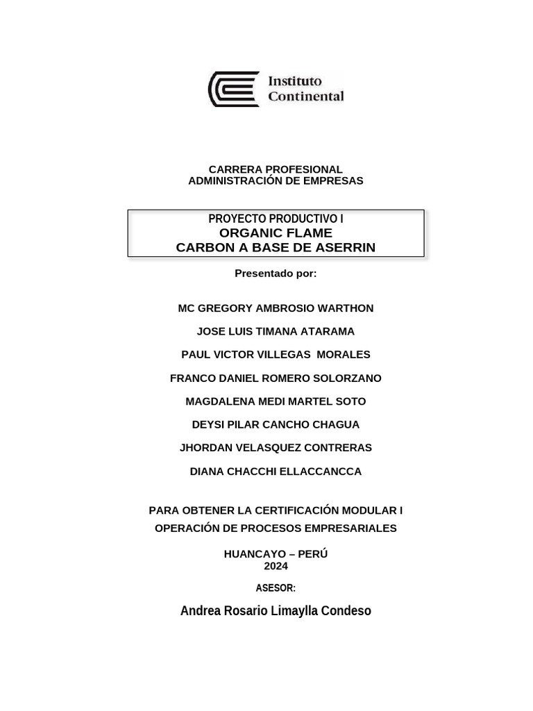 CPP1 Ambrosio MC Timana Jose Romero Franco Martel Magdalena Cancho Deysi Velasquez Jhordan ...