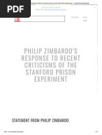 Stanford Prison Experiment Overview | PDF | Psychology
