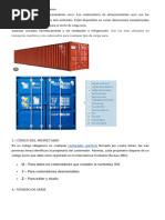 Códigos ISO y Marcas de Los Contenedores Marítimos | PDF | Transporte