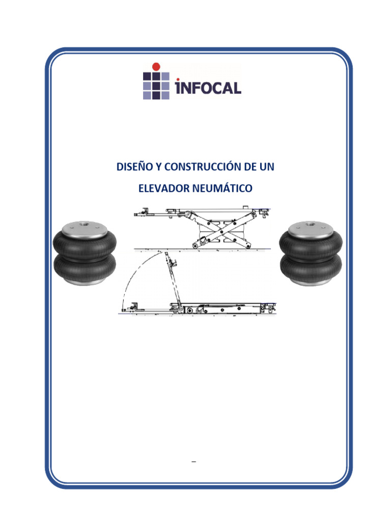 24 Proyecto de Grado Elevador Neumatico Infocal 2222 | PDF | Tornillo | Presión