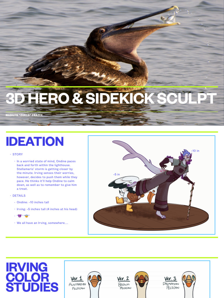 3d Hero Sidekick Sculpt Presentation | PDF