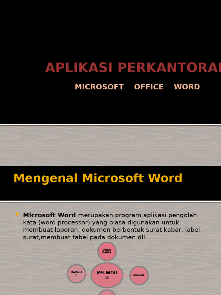 Pengenalan Ms Word | PDF