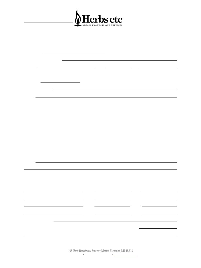 Printable New Client Information Sheet | PDF | Bloating | Diseases And ...