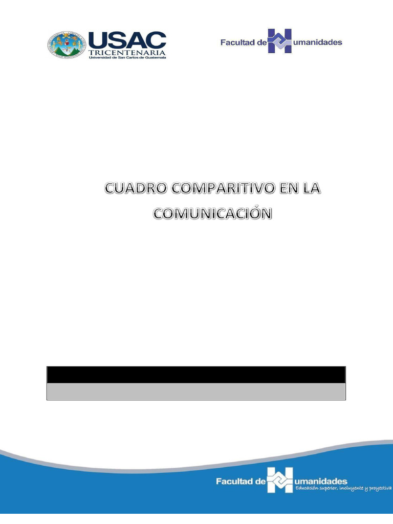 Cuadro Compartivo Enb La Comunicacion | PDF | Artes del Lenguaje y ...
