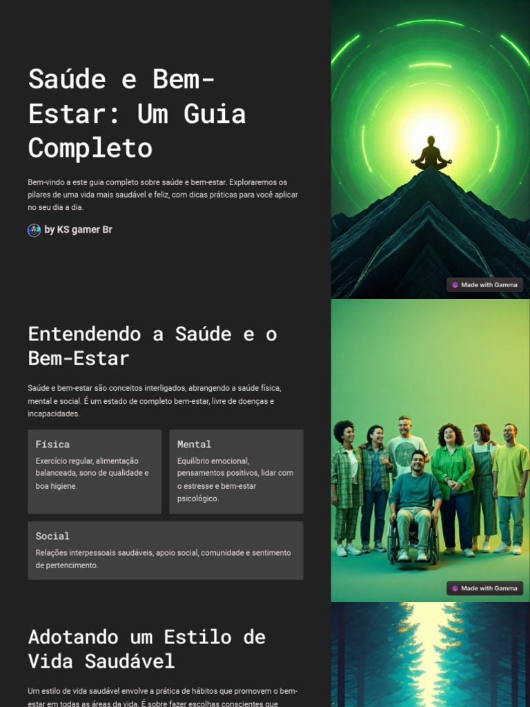 Guia de Saúde e Bem-Estar | PDF | Dormir | Estresse (Biologia)