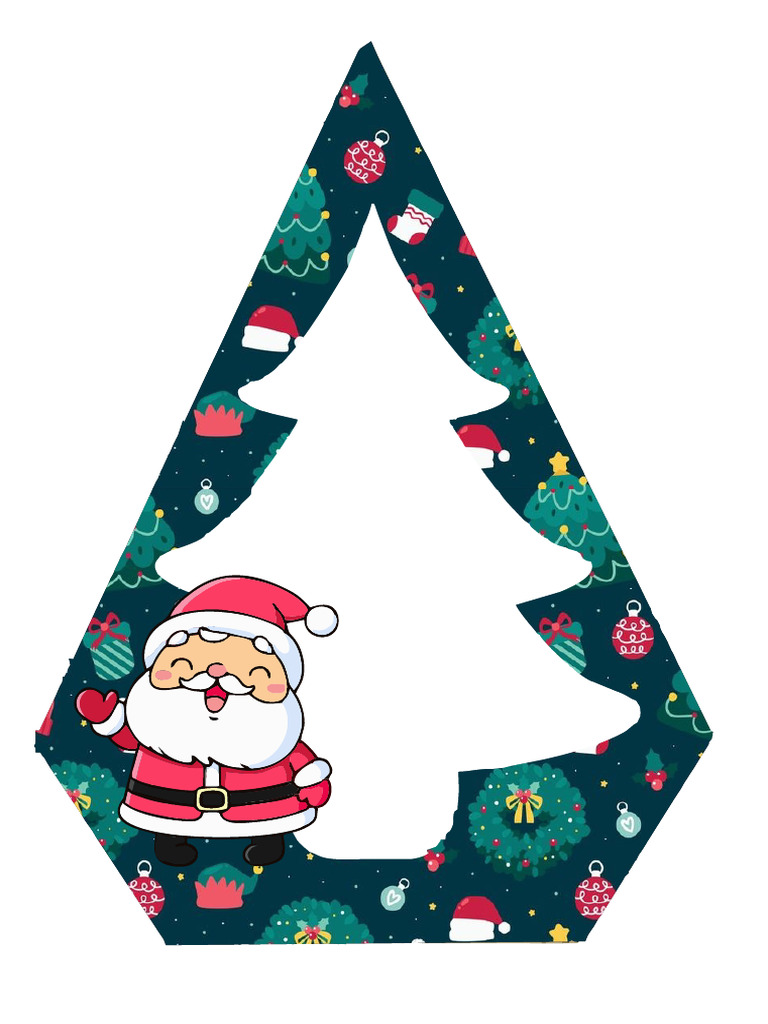 Arbol Caja Papa Noel Pdf