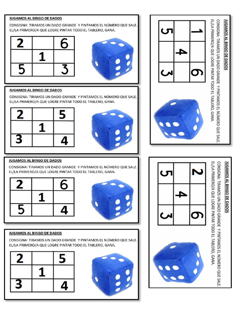 bingo de dados | PDF