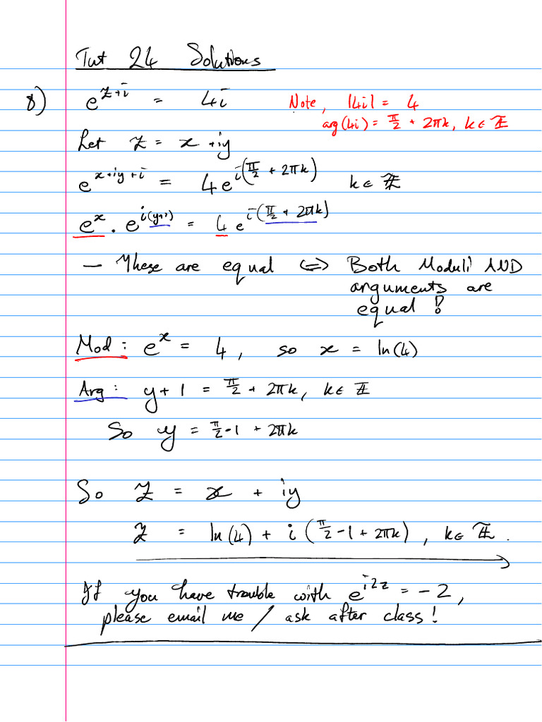 Tut 24 Solutions | PDF