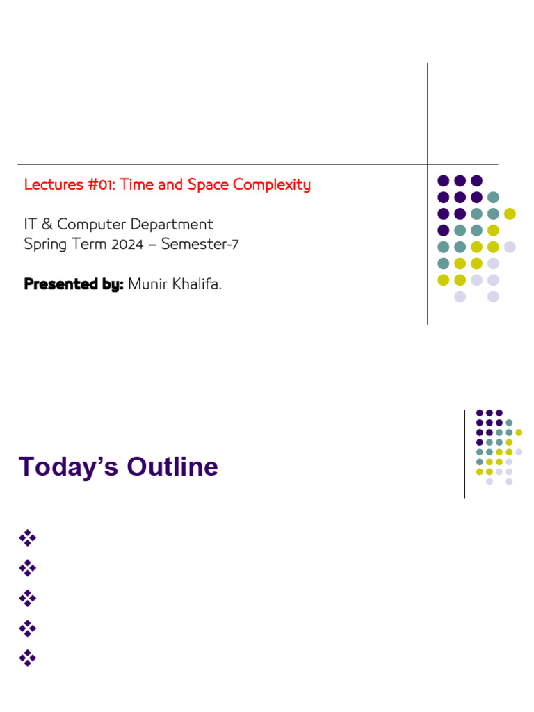 02 Complexity Part(1) | PDF | Time Complexity | Computational ... 02 Complexity Part(1) | PDF | Time Complexity | Computational ...