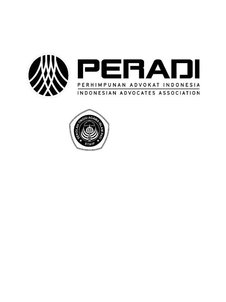 LOGO PERADI HITAM | PDF