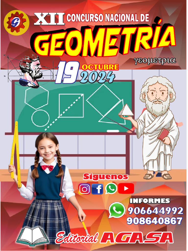 Bases Geometria 2024 | PDF | Geometría euclidiana | Geometría Elemental